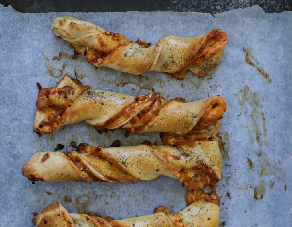 FULLKORN PIZZA TWISTERS | på 15 minutter - Desiree Andersen