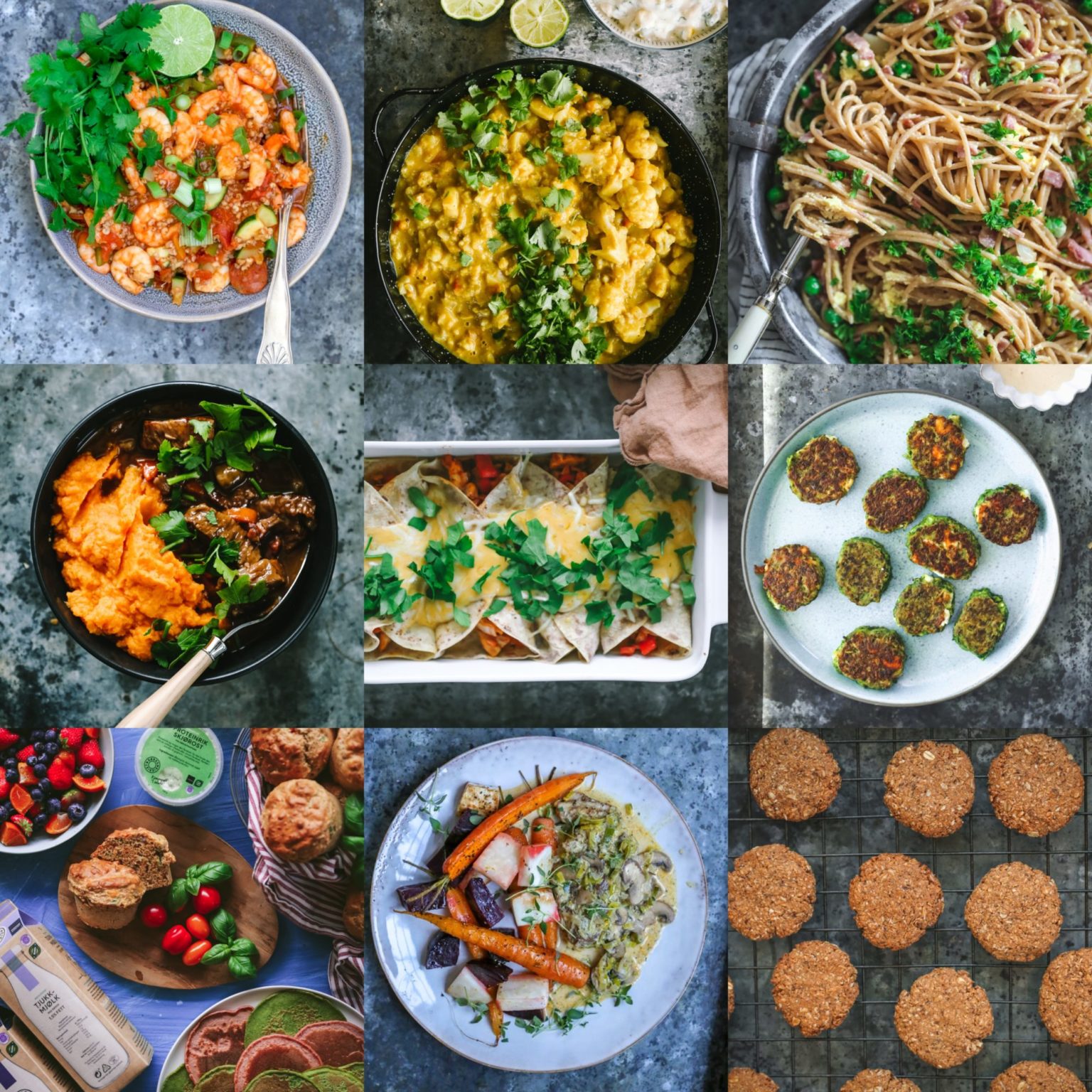 MIDDAGSMENY UKE 41 | 7 raske og sunne middagsforslag til hele uka – med ...