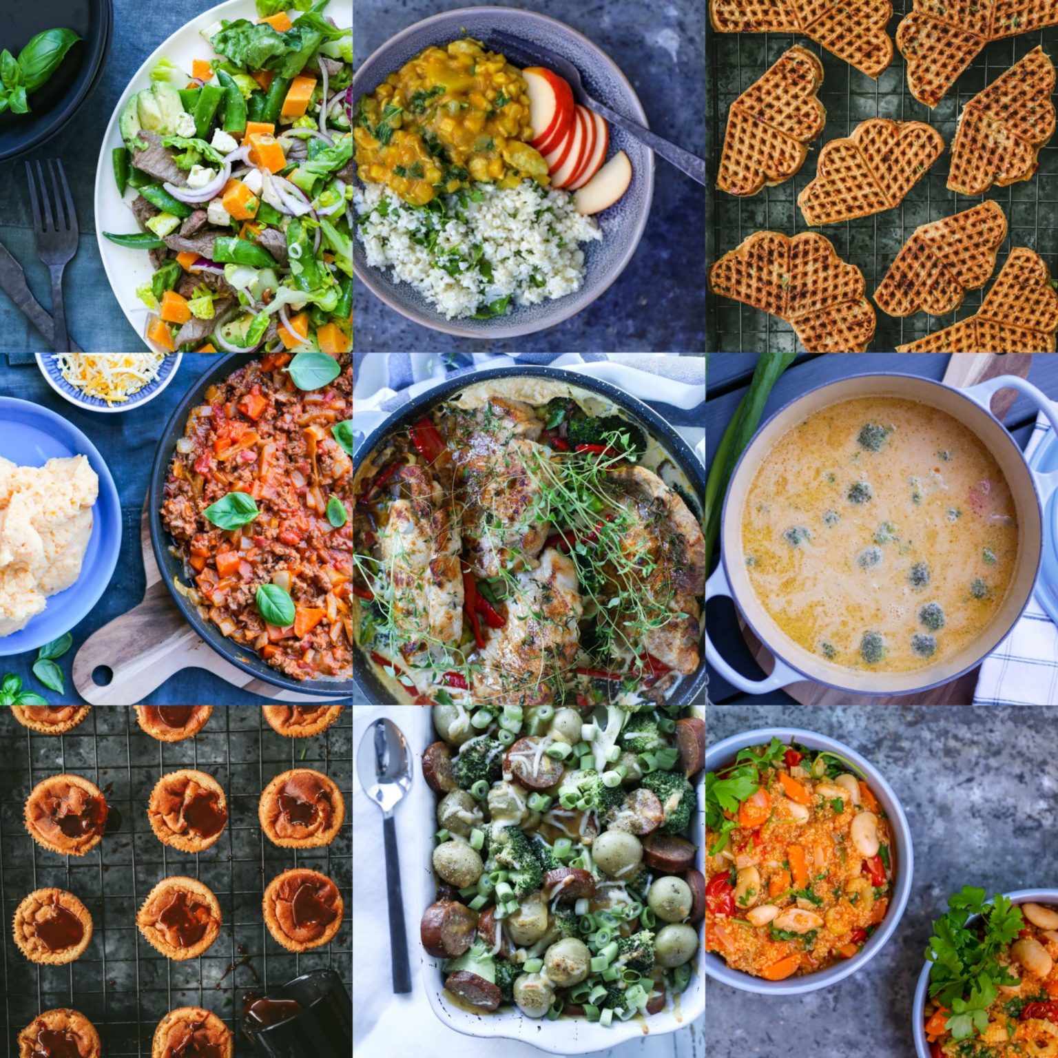 MIDDAGSMENY UKE 44 | 7 raske og sunne middagsforslag til hele uka – med ...